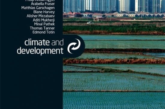 Dr Tom Campbell co-authors a new open access article for the journal Climate and Development ...